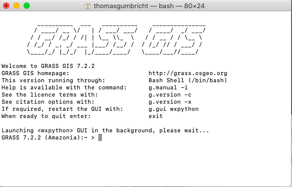 GRASS 7 setup – Nunataryuk