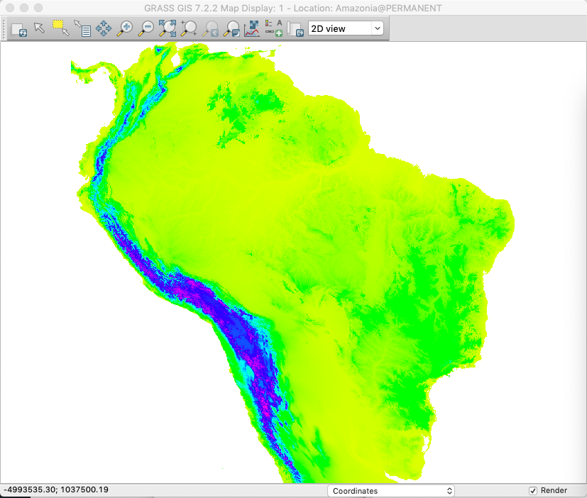 GRASS 7 setup – Nunataryuk